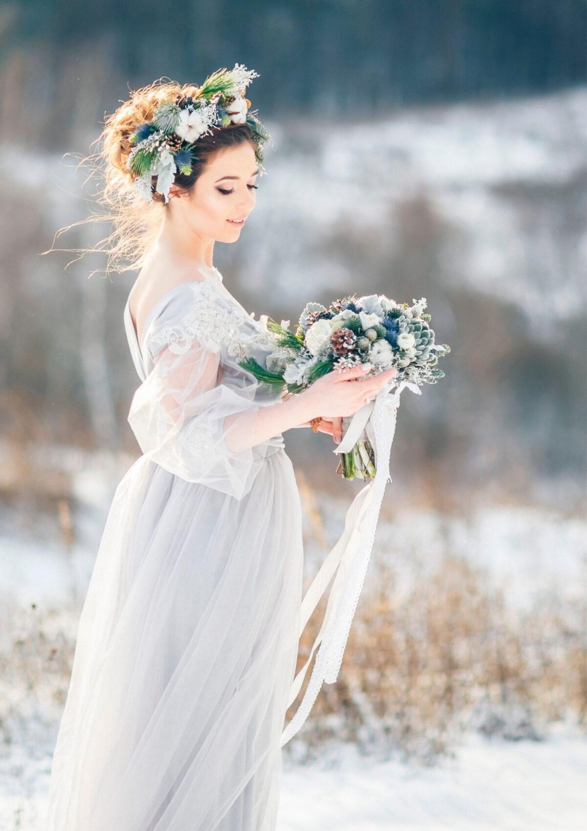 Brautkleid Winter – Geht warm und gleichzeitig elegant? | WeddyPlace